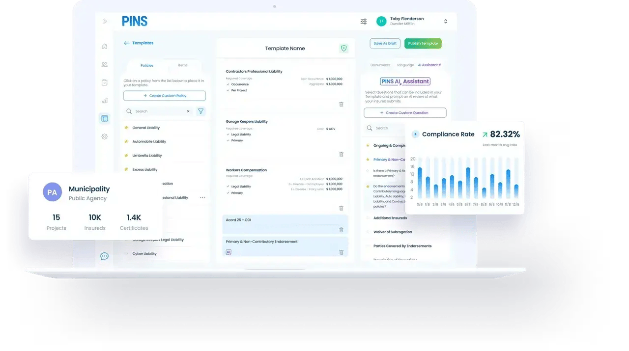COI Tracking Software with AI Powered Review | Reduce Risk Exposure